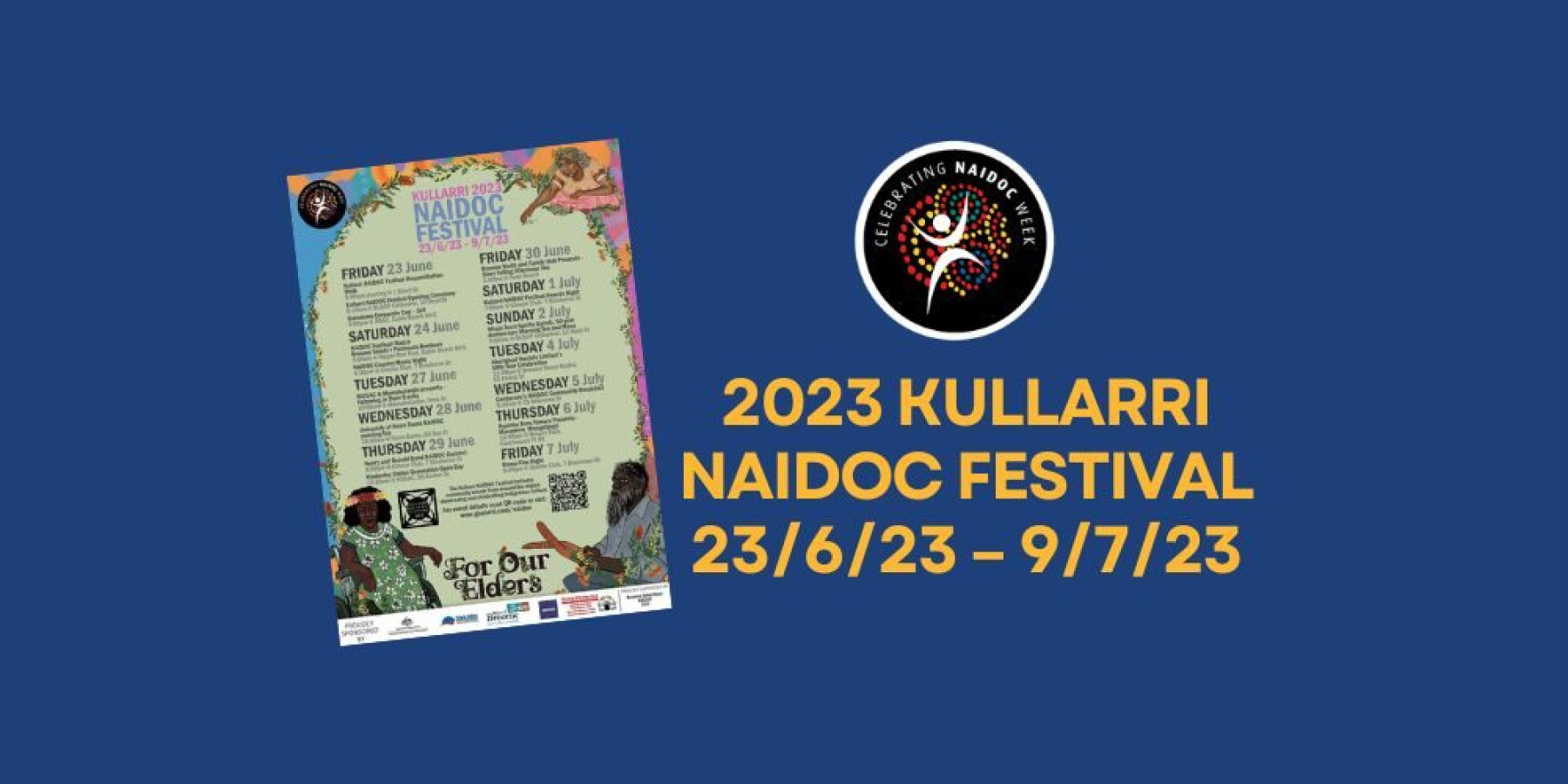 2023 Kullarri NAIDOC Festival from 23rd June - 9th July 2023