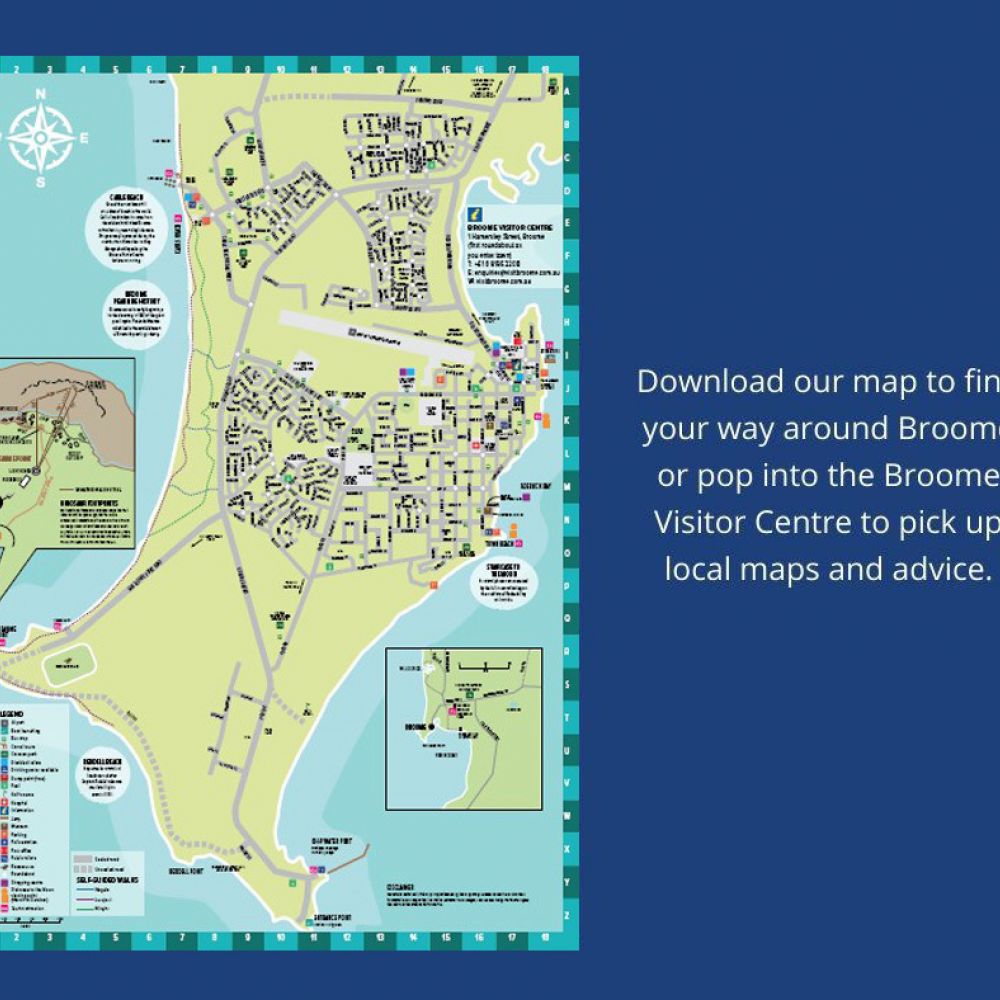 Contact the Broome Visitor Centre