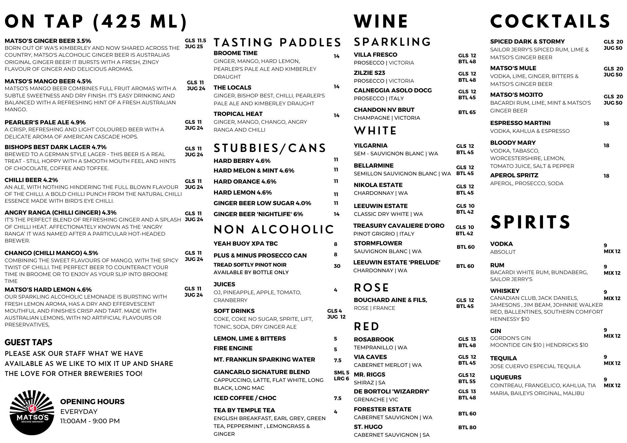 Matso's Broome Brewery